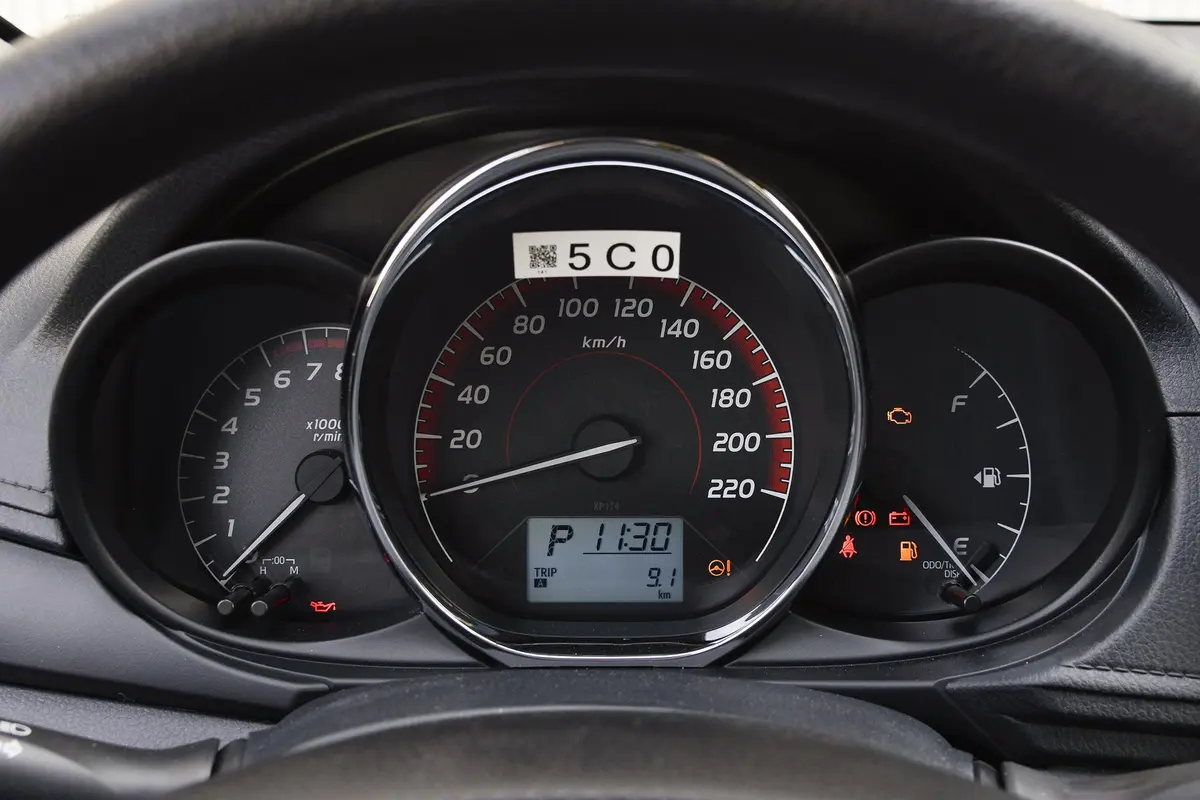 【威驰1.5L CVT创行CARE版仪表盘图片-汽车图片大全】-易车