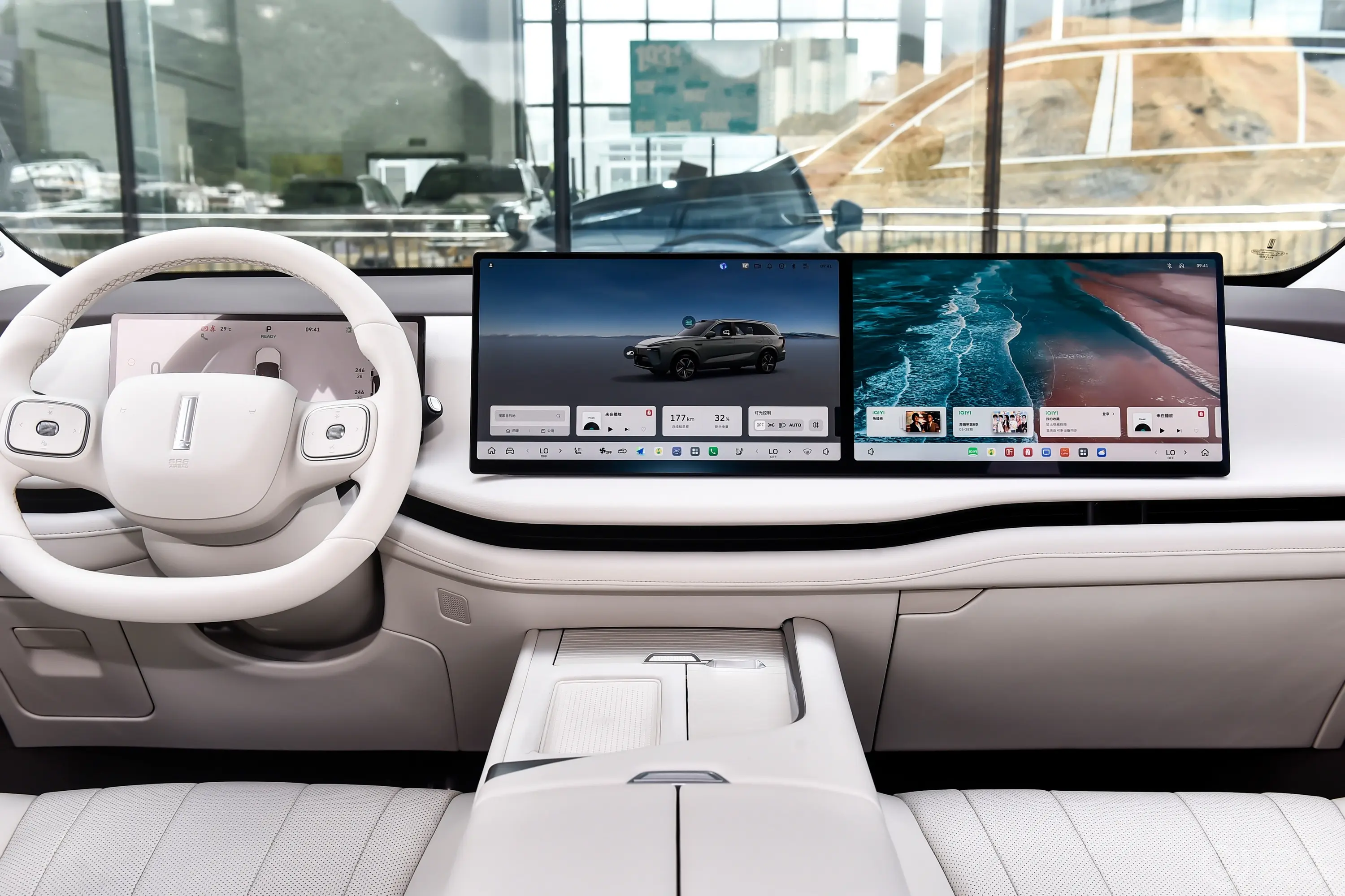 【魏牌蓝山1.5T 185km 四驱Max中控台整体图片-汽车图片大全】-易车