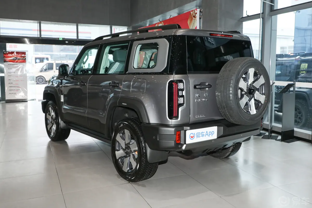 【北京越野BJ40增程1.5T 152km 进阶版侧后45度车头向左水平图片-汽车图片大全】-易车