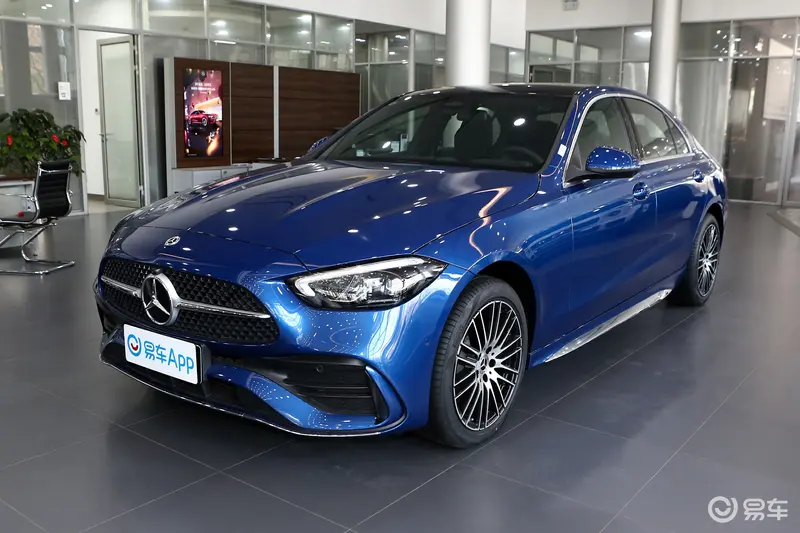 奔驰c260前脸_易车
